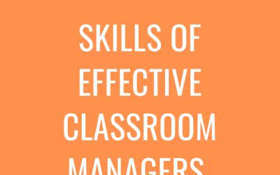 Blog : Classroom Management Expert